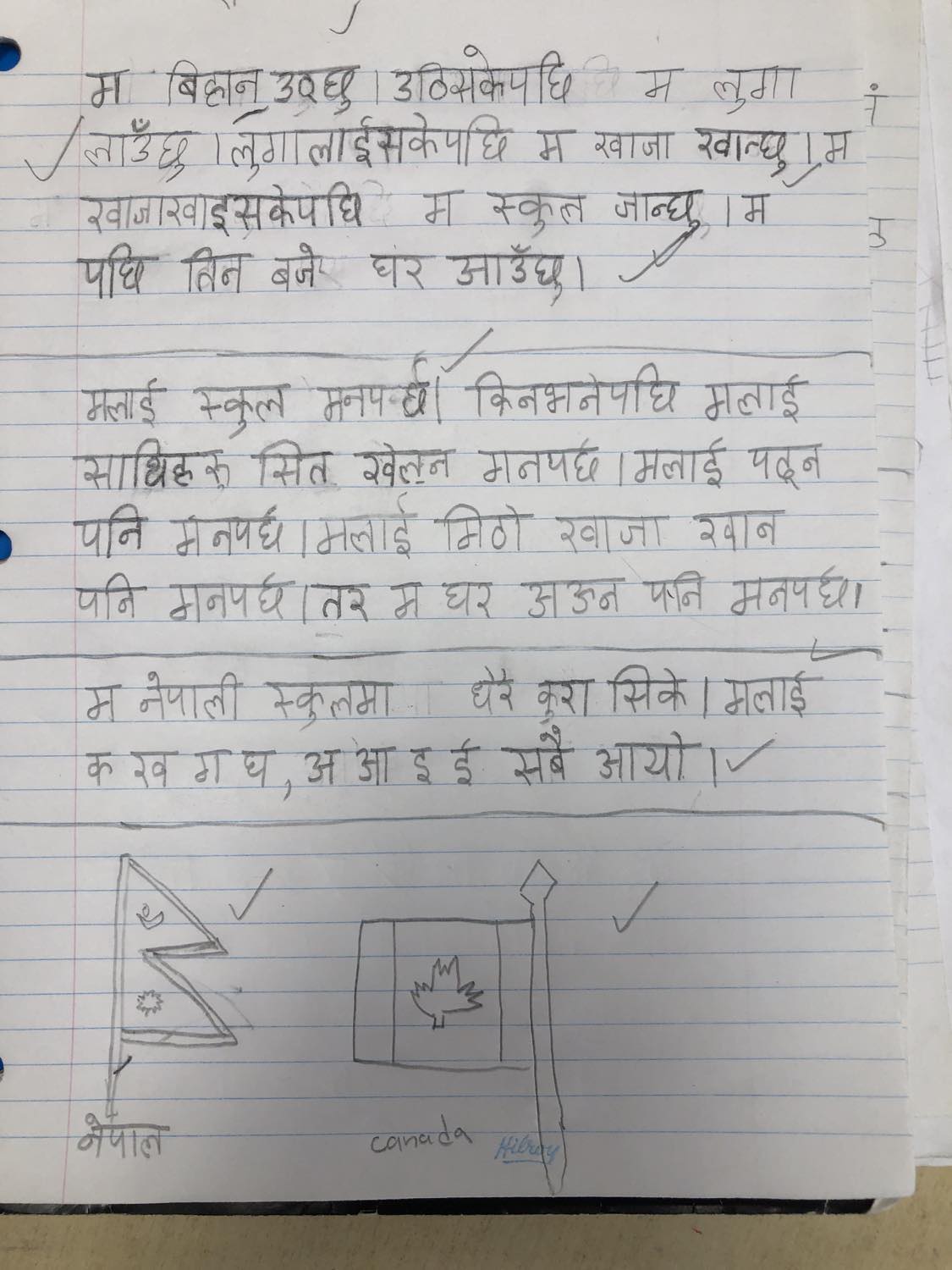 Nepali School Program – NCCWR